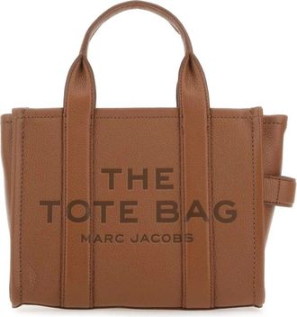 Marc Jacobs Femme, Sacs, Brun, Taille: ONE Size The Leather Small Tote Bag