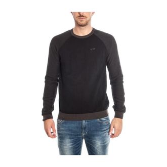 Armani Jeans Sweatshirts - - Knitwear - Herren - Schwarzk - L