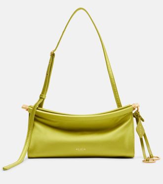 Alaia Ala&iuml;a Schultertasche Le Click East West Small aus Satin