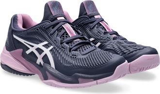 Asics Damen Court Ff 3 Sneaker, Indigo Nebel Weiss, 39.5 EU