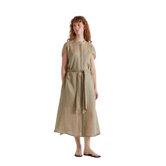 Meimeij Damen, Kleider, Beige, SGr&ouml;&szlig;e