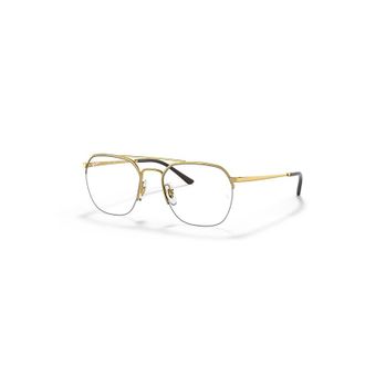 Ray-Ban Rb6444 Optics Arista Gold Fassung Klar Glas Polarisiert 51-18