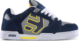 Etnies Herren Faze Skate Shoe, Navy/Grey/Yellow, 45.5 EU