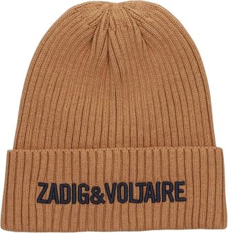 Zadig&Voltaire X60498 Beanie - - Accessories - Herren - Braun - 54 CM