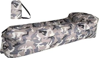 Generic Aufblasbares Sofa - Luftgef&uuml;lltes Liegestuhl, leichter Klappsitz, wasserdichte aufblasbare Sofas mit schneller Installation mit Pumpe | Entspannende O