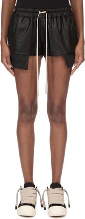 Rick Owens Femme, Shorts, Noir, Taille: 38 FR Jersey Boxer Shorts