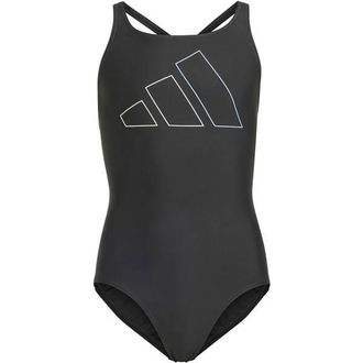 adidas Kinder Badeanzug Performance Big Bars Kids