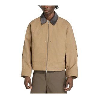 adidas Premium Bomberjacke - - Sport - Herren - Beige - L