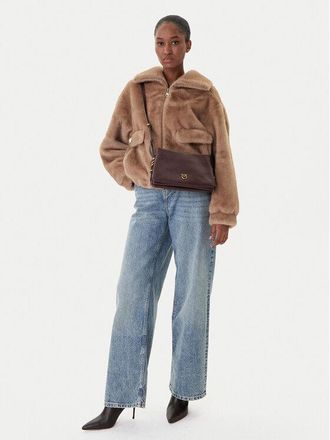 Pinko Handtasche Triplet Mini AI 25-26 PLTT 105883 A0QO Braun