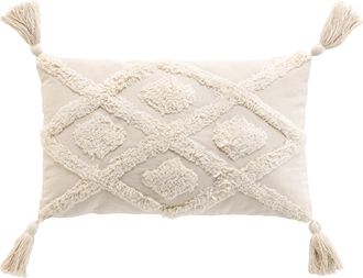 Douceur d'Intérieur Kissen mit abnehmbarem Bezug, 30 x 50 cm, Inka, Baumwolle & Polyester, getuftet