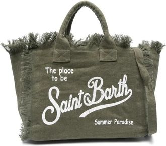 MC2 Saint Barth Femme, Sacs, Vert, Taille: ONE Size Colette Linen 52