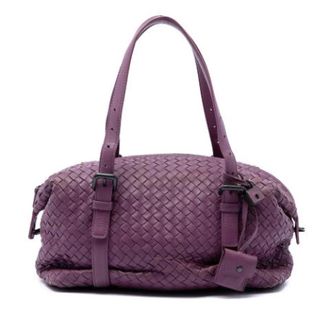 Bottega Veneta Pre-owned Gewebte Umh&auml;ngetasche - - Pre-owned - Damen - Lila - ONE SIZE