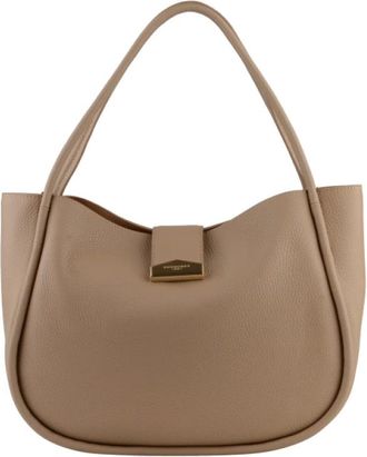 Pourchet Femme, Sacs, Beige, Taille: ONE Size Liane Satchel