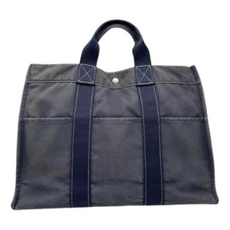 Herm&egrave;s Pre-owned Vintage Shopper Bag - - Pre-owned - Damen - Blau - ONE SIZE