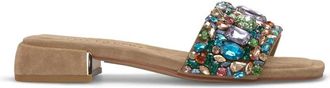 Alma En Pena Alma EN Pena, Femme, Chaussures, Multicolore, Taille: 37 EU Sandale &agrave; talon bas avec d&eacute;tail de large bride