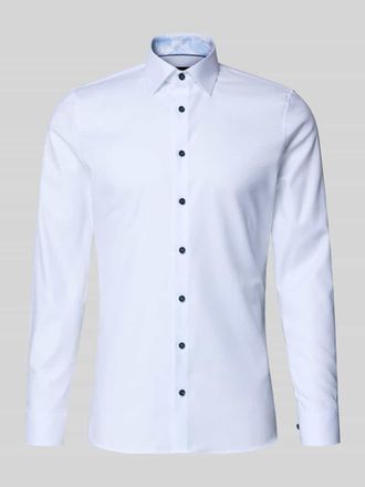 Olymp No. 6 Super Slim Fit Business-Hemd mit Kentkragen