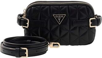 Guess sac &agrave; &eacute;paule bandouli&egrave;re Paisleigh Mini Camera Bag Black noir