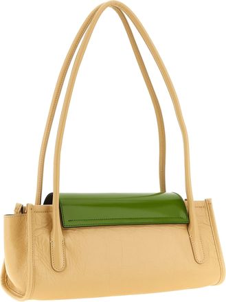 Marni Calfskin Leather Shoulder Bag - Multicolor