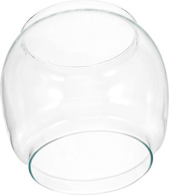 Cabilock Glas lampenschirm Ersatz f&uuml;r &Ouml;l Lampe Klarer Kerosin lampenschirm Vintage Glas Ersatzschirm Installieren Geeignet f&uuml;r Petroleum Altmodische &Ouml;llampen W