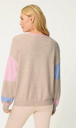 Olsen Strickpullover mit grafischem Allover-Dessin