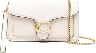Coach turnlock chain cross body bag - Nude