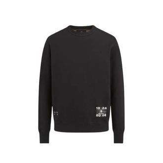 Belstaff Centenary Applique Sweatshirt - - Sweatshirts & Hoodies - Herren - Schwarzk - S