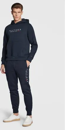 Tommy Hilfiger Jogginganzug New York MW0MW29730 Dunkelblau Regular Fit