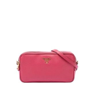 Prada Sac bandouli&egrave;re vintage doccasion - Femme - Pre-owned - Rose - Taille: ONE Size