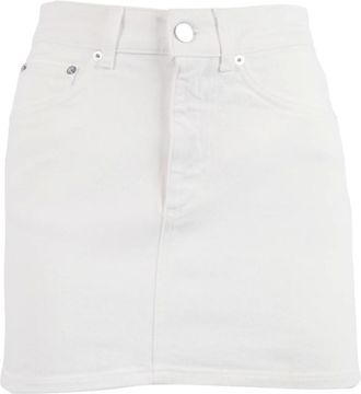 Dondup Femme, Jupes, Blanc, Taille: W26 Denim Skirts