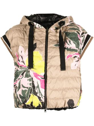 Herno gilet matelass&eacute; &agrave; design r&eacute;versible - Tons neutres