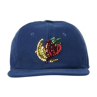 Sky High Farm Denim Baseball Cap - - Accessories - Damen - Blau - ONE SIZE
