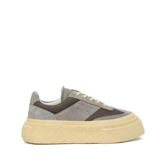 Maison Margiela Femme, Chaussures, Gris, Taille: 38 EU Baskets Élégantes pour Femmes