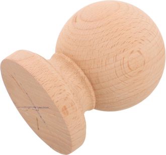 Garneck Europ&auml;ische Holzschnitzkolumnen Endst&uuml;ck des Lampenschirms aus Holz Austausch der Endst&uuml;cke der Bettpfosten dekorative Stabendst&uuml;cke dekorative D&uuml;bele