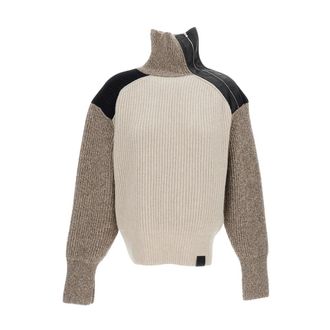 Stella McCartney Altermat Detail Block Knit Jumper - - Knitwear - Damen - Mehrfarbig - S