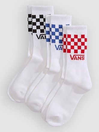 Vans Classic Check Crew Socken checkerboard white