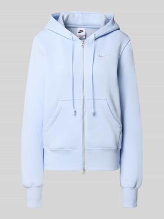 Nike Regular Fit Sweatjacke mit Logo-Stitching Modell Phoenix
