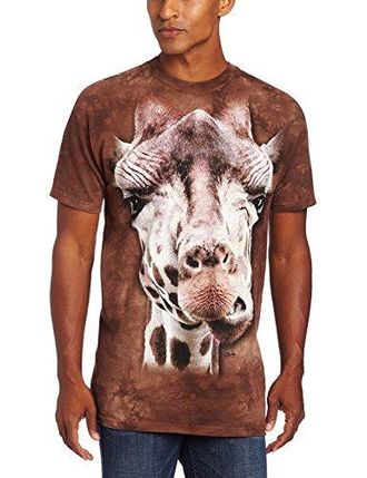 The Mountain T-Shirt Giraffe Face X-Large