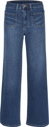 Kaffe Jeans KAkarla 46, Medium Blue Washed Denim 46