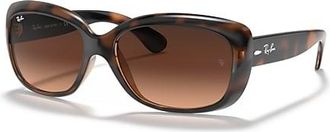 Ray-Ban Jackie Ohh Sonnenbrillen Havana Fassung Rosa Glas 58-17