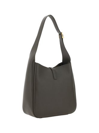 Saint Laurent Womens Cassandre Shoulder Bag Light Musk Calf Leather Bos Taurus