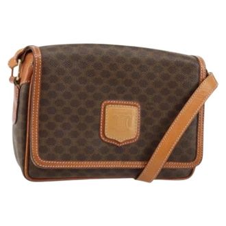 Celine Sac bandouli&egrave;re Vintage Pre-owned - Femme - Pre-owned - Brun - Taille: ONE Size