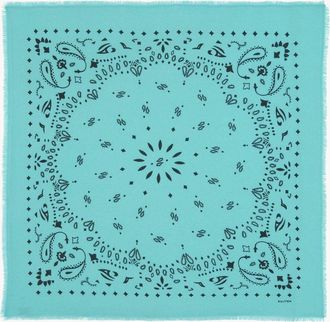 Kujten Grand bandana cachemire imprimé - Grand Bandana Hachiko