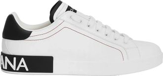 Dolce & Gabbana Homme, Chaussures, Blanc, Taille: 41 EU Portofino Baskets