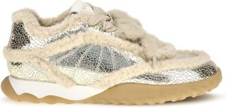 Pinko Gea Sneakers - Gold