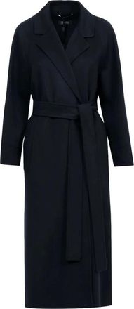 Max Mara Manteau peignoir Poldo - Femme - Manteaux - Bleu - Taille: 34 FR