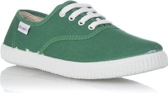 Victoria Victoria Unisex-Erwachsene Inglesa Lona Sneaker, Grün (Verde), 36 EU