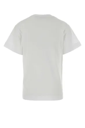 Givenchy Womens White Cotton T-Shirt Exterior Exterior: T-shirts And Polos