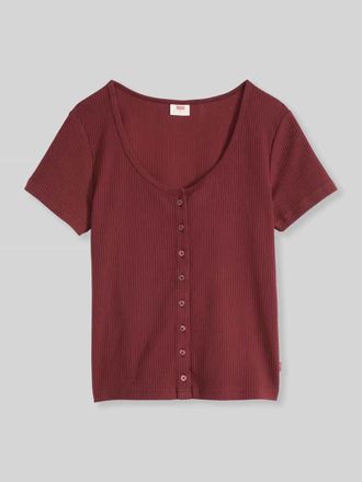 Levi's Slim Fit T-Shirt aus Baumwoll-Mix