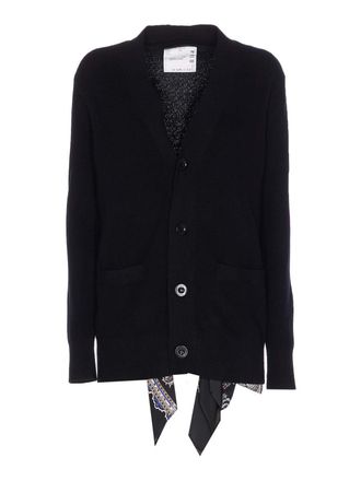 sacai Cardigan - Noir