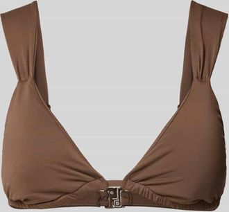 Neo Noir Bikini-Oberteil mit breiten Tr&auml;gern Modell ZADIE SOLID